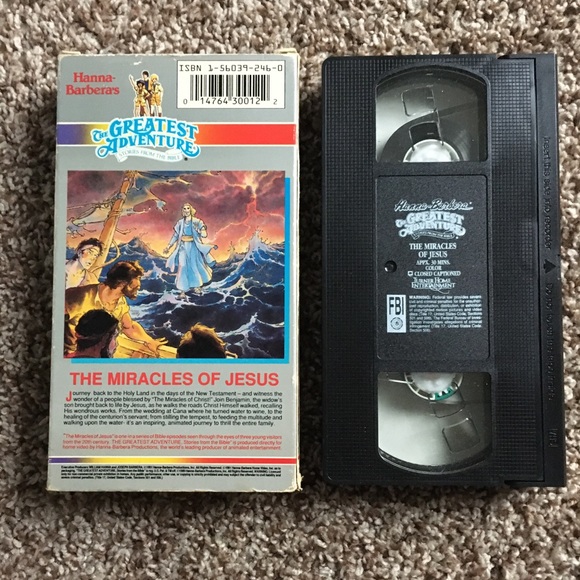 Other | The Miracles Of Jesus Vhs | Poshmark